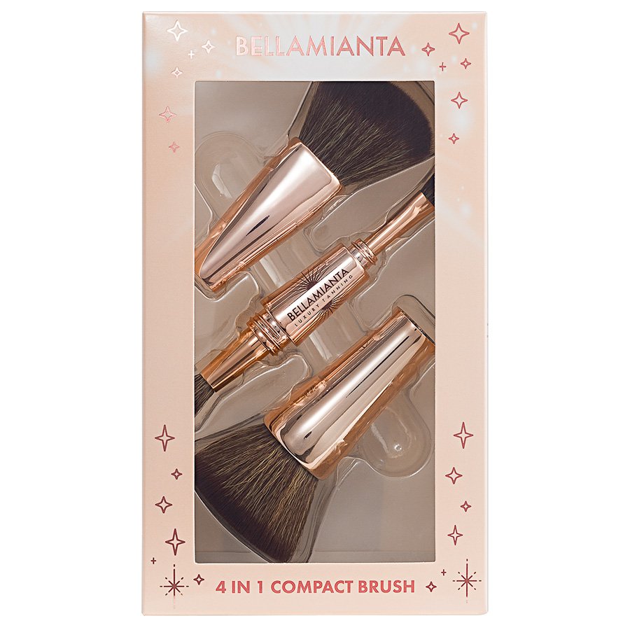 Bellamianta 4 in 1 Compact Brush - BELLAMIANTA MAKEUP - WEGA BEAUTY ApS